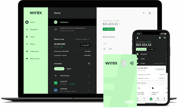 WIREX REVIEW - alles over de Wirex Card, X-accounts en wallet | Beste Bank